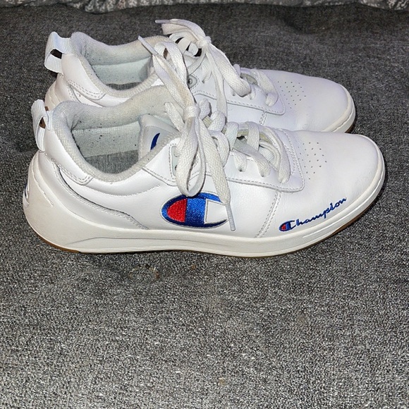 Champion | Shoes | Youth Champion White Super C Court Low Sneakers ...